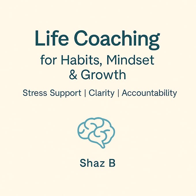 Be your supportive life coach for mindset, habits, accountability by ...