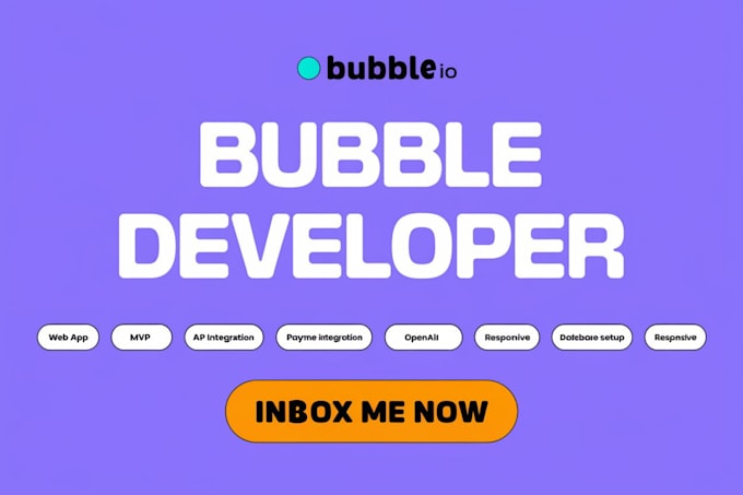 Develop bubble io website, figma to bubble mvp, bubble app, saas, bubble crm by Devignarystudio ...