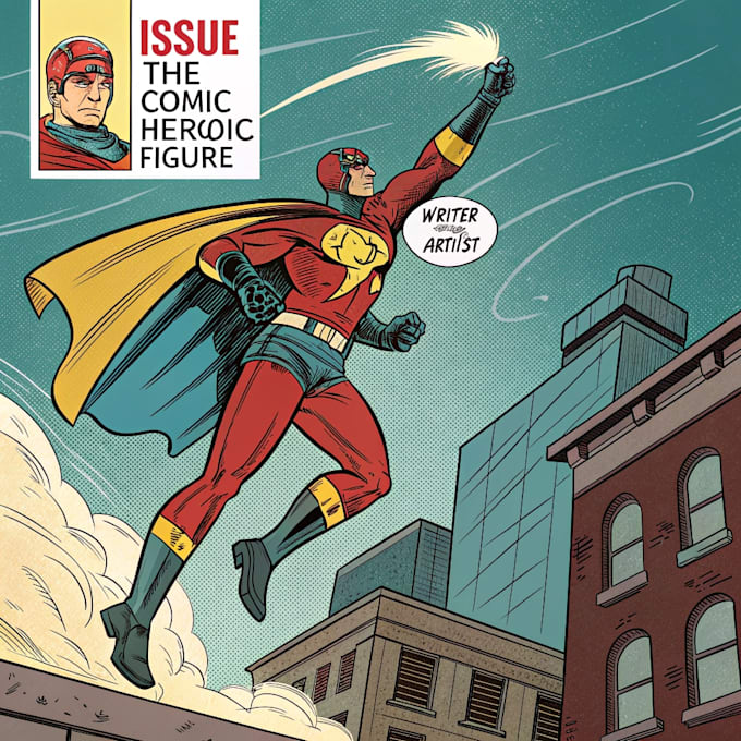 Draw comic book cover comic cover page design by Qeaseebug | Fiverr