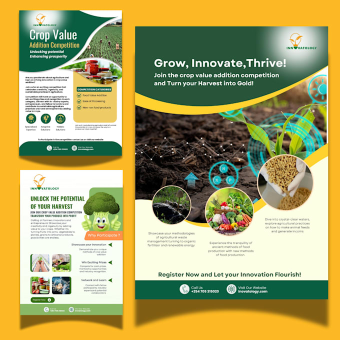 Design professional posters and youtube thumbnails by Arthur753 | Fiverr