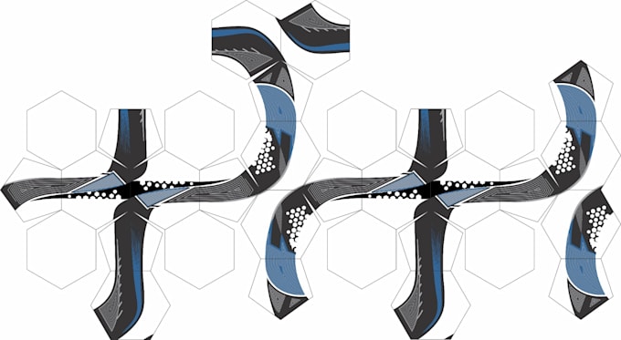 Design 2d and 3d soccer ball football techpack manufacturing by Ab ...