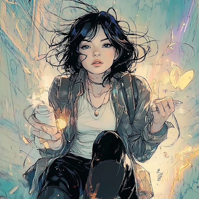 Create comic book and custom illustration by Salmamilan | Fiverr