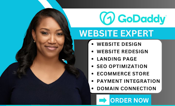 Godaddy website design godaddy website redesign, develop godaddy ...