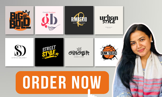 Design any logo using canva by Diptasundori | Fiverr