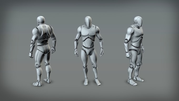 Create 3d game character rigging and animations for unity and unreal engine by Melly_bell | Fiverr
