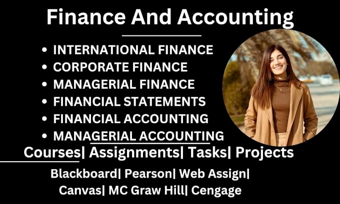 Teach you international finance, corporate finance, managerial ...