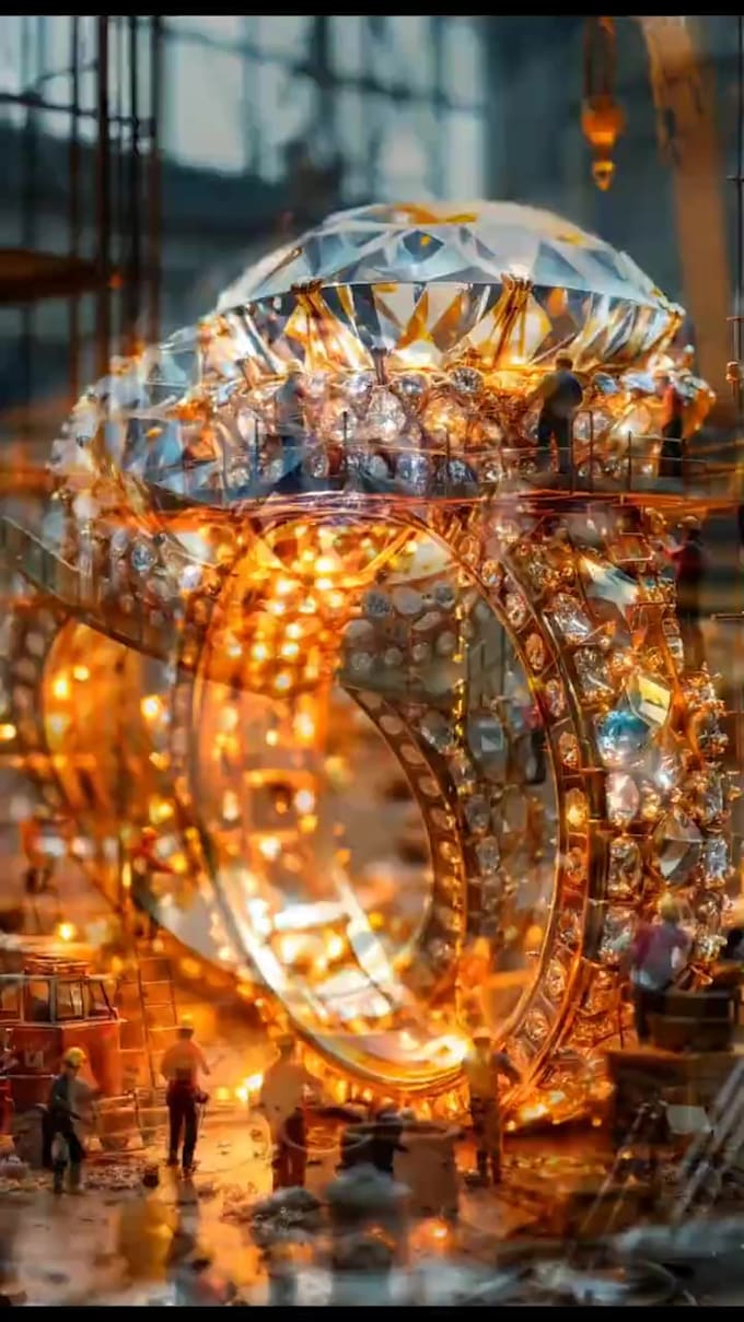 Do 3d cad jewelry animation, ai miniature video, ai jewelry ai jewelry ...