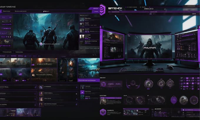 Design stunning custom twitch overlays, panels, and screens by Christhy ...
