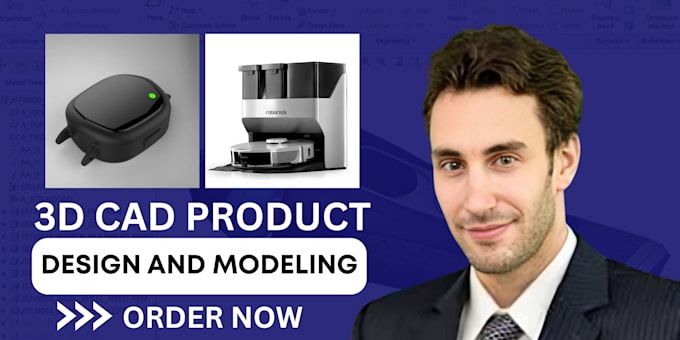 Create 3d cad product design, 3d cad modeling, and 3d rendering in solidworks by Nolanmonroe ...