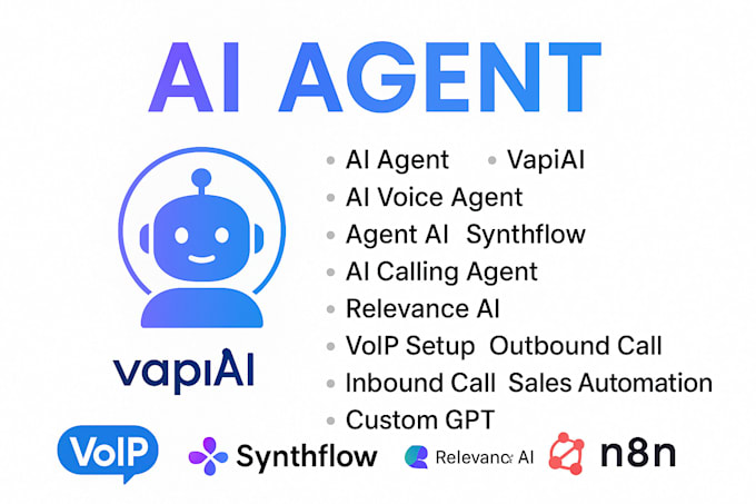 Set up ai calling agent, ai voice call, vapiai, ai cold caller, ai marketing bot by Abdul ...