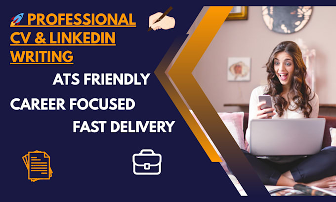 Create ats optimized cv, resume writing, linkedin makeover by ...