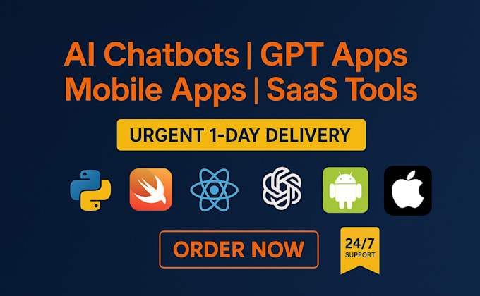 Build ai chatbots, custom gpt apps, ai saas platforms, mobile apps, and ...