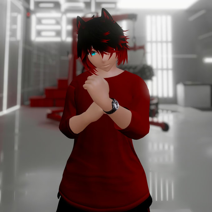 Vrchat avatar, vrc model, vr avatar, vr character, vrm, vr chat, vroid ...