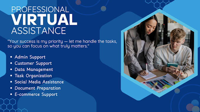 Be your dedicated virtual assistant for data entry, research, and admin ...