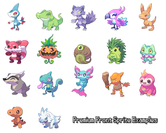 Create custom pixel art sprites and animations by Sean0connor | Fiverr