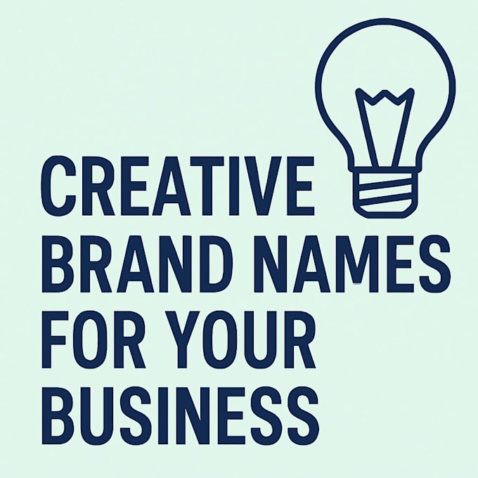 Create 10 unique and creative brand names for your business by Flexnest ...