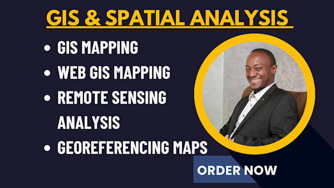 Create gis maps and perform geospatial analysis using qgis and arcgis by Gordonnancy | Fiverr