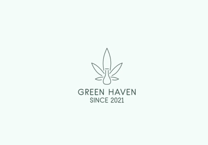 Design a cannabis and weed logo with 12 hours by Dorian_pawlik | Fiverr