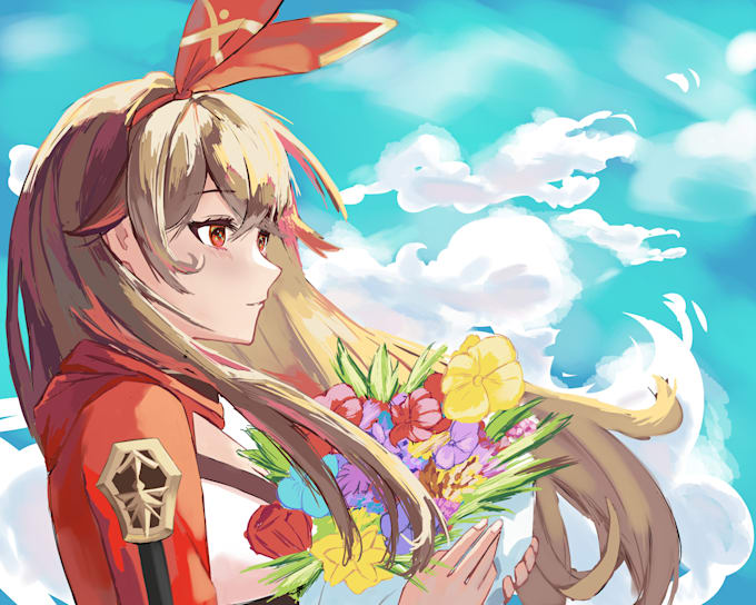 Draw anime, vtuber illustration, fanarts by Nes_df | Fiverr