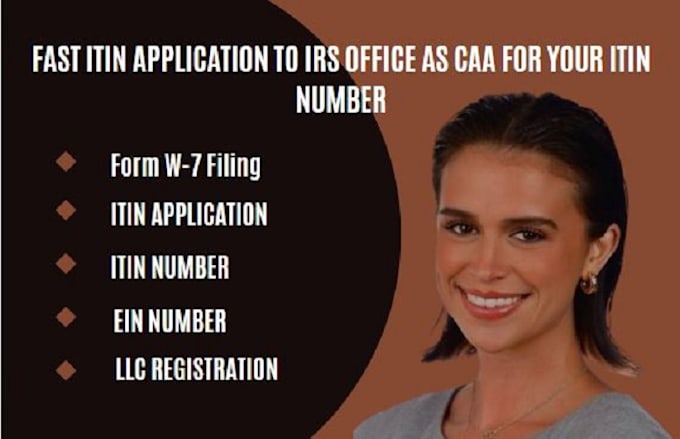 Get your itin individual taxpayer number as irs caa by Jessica_carterr ...