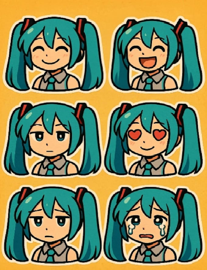 Generated emoji with midjourney by Skavidaily | Fiverr