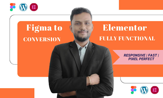 Convert figma design into a responsive elementor website by Partho_wp ...
