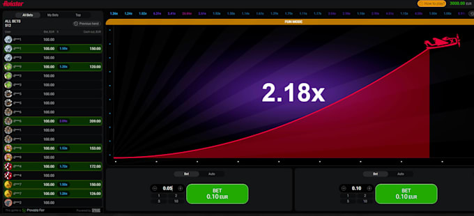 Build a crypto crash game website and an aviator plane crash game ...