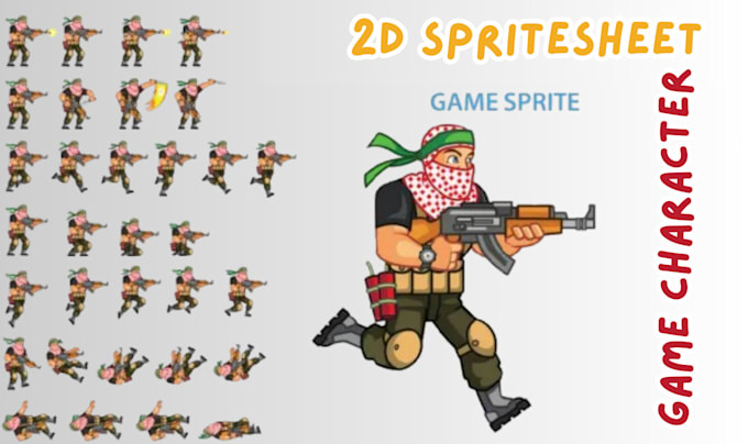 Do spritesheet friday night funkin fnf pixel rpg sprite game asset 2d ...