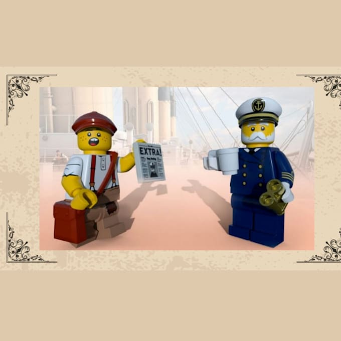 Create 3d lego model 3d lego design 3d lego animation lego set lego ...