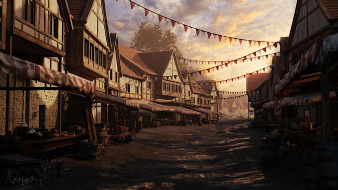 Create 3d models and environments for games, renders by Lazarcirovic ...