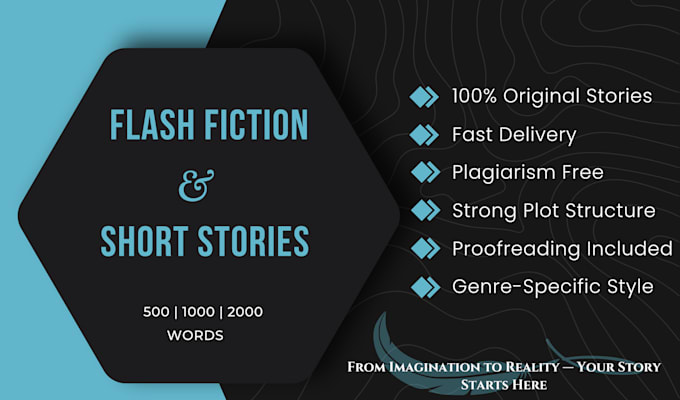 Write original short stories, flash fiction, or microfiction by ...