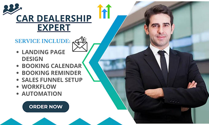 Setup car dealership gohighlevel car sales sales funnel car towing ...