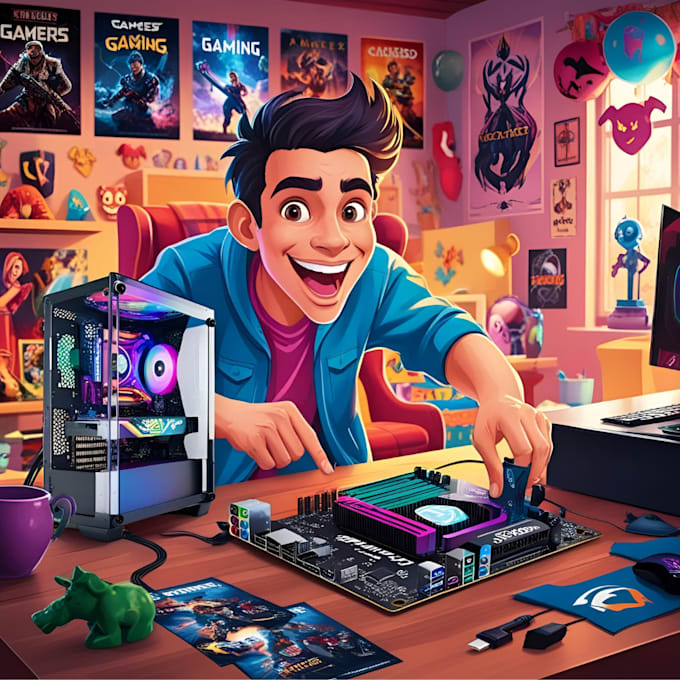 Build and customize the perfect pc for you by Wipitu | Fiverr
