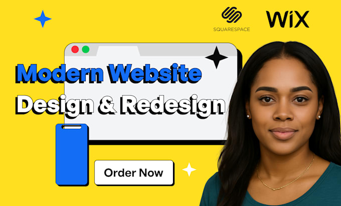 Squarespace website design and redesign wix website design and redesign by Thelma_hub | Fiverr