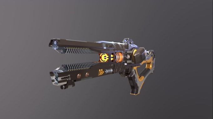 Design 3d weapons,3d sci fi gun model,baseball bat, game assets video game, cgi by Jommolla | Fiverr