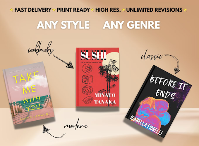 Do stylish and professional book and ebook cover by Rafaelfrancis_ | Fiverr
