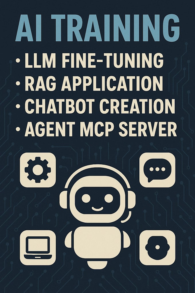 Teach finetuning agent mcp server llm by Senthilkumar828 | Fiverr