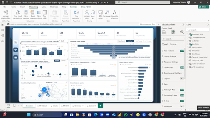 Create professional excel dashboards, ai solutions, and data reports by ...