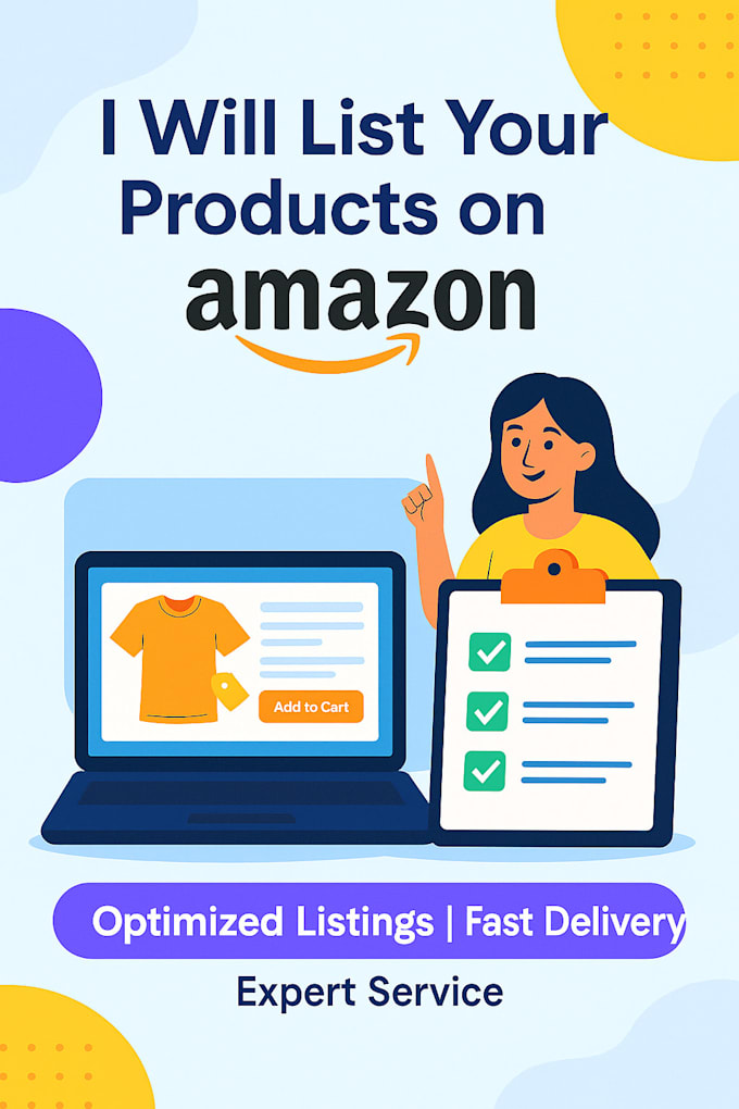 Create and optimize amazon product listing by Anvi778384 | Fiverr