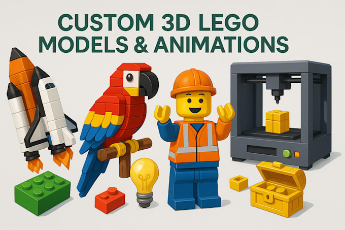 Create 3d lego models, custom minifigures, mocs, technic builds, and ...