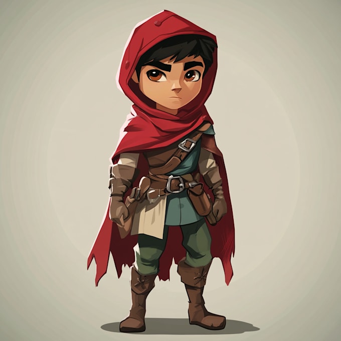 Create your rpg game character design by Scarletonal | Fiverr
