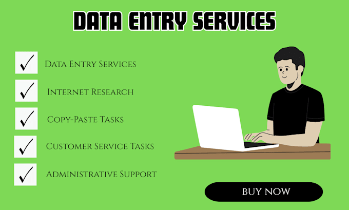 Manage your data entry tasks with accuracy and attention to detail by ...