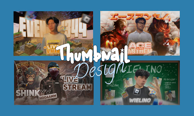 Create custom live streaming thumbnails for your channel by Pratanica ...