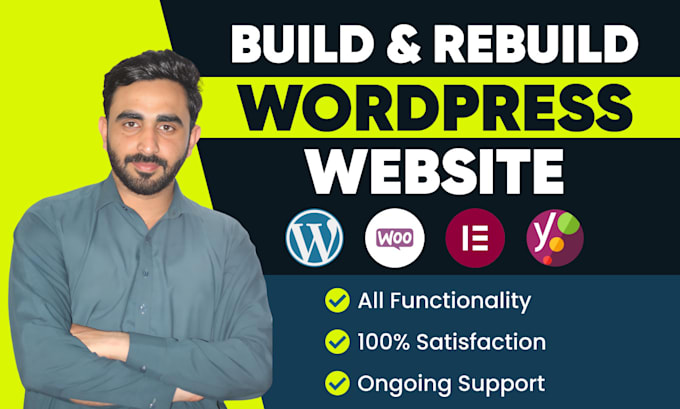 Create, rebuild, redesign, copy, clone, revamp wordpress website with elementor by Alizia5 | Fiverr