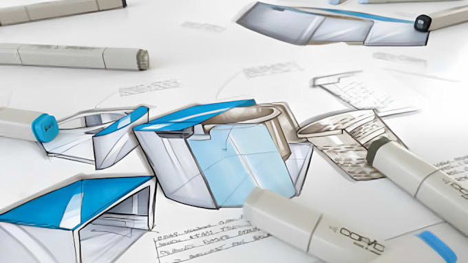 Do a concept product design sketches design and illustrate your product ...