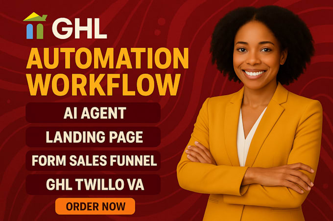 Setup gohighlevel a2p 10dlc ghl crm, va workflow funnel form ai agent automation by Adewumi250 ...