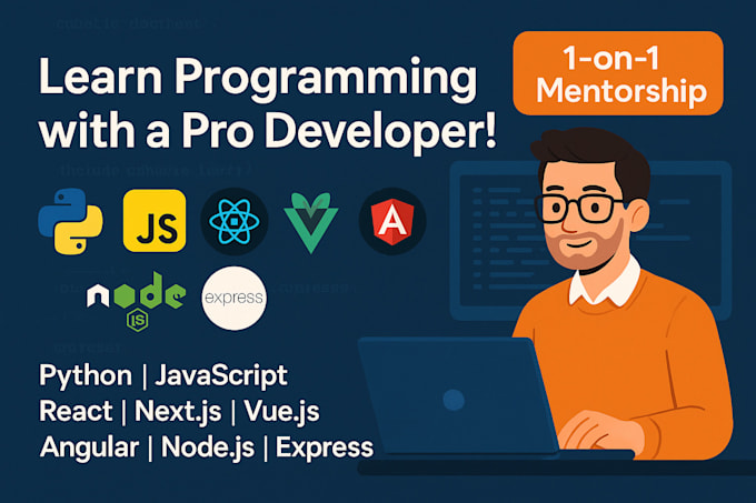 Teach you html, css, vanilla javascript, react and next js by Raahimalinawaz | Fiverr