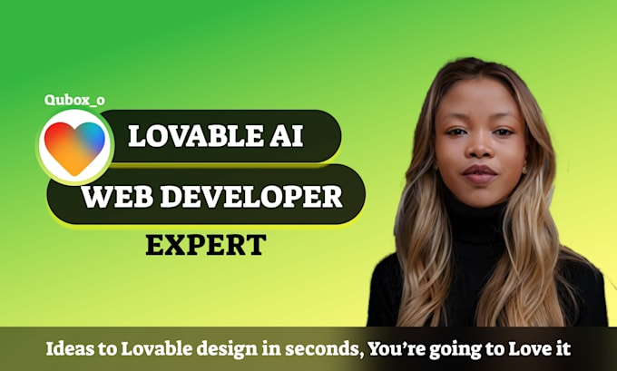 Build lovable ai website lovable dev ai web application by Qubox_o | Fiverr