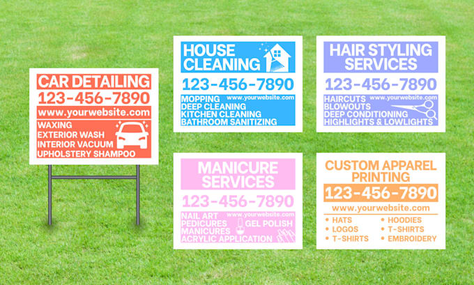 Design a simple, eye catching yard sign by Hopesigns | Fiverr