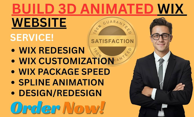 Create a 3d interactive and animated wix website studios crolling animation by Ob_ateru_idowu ...